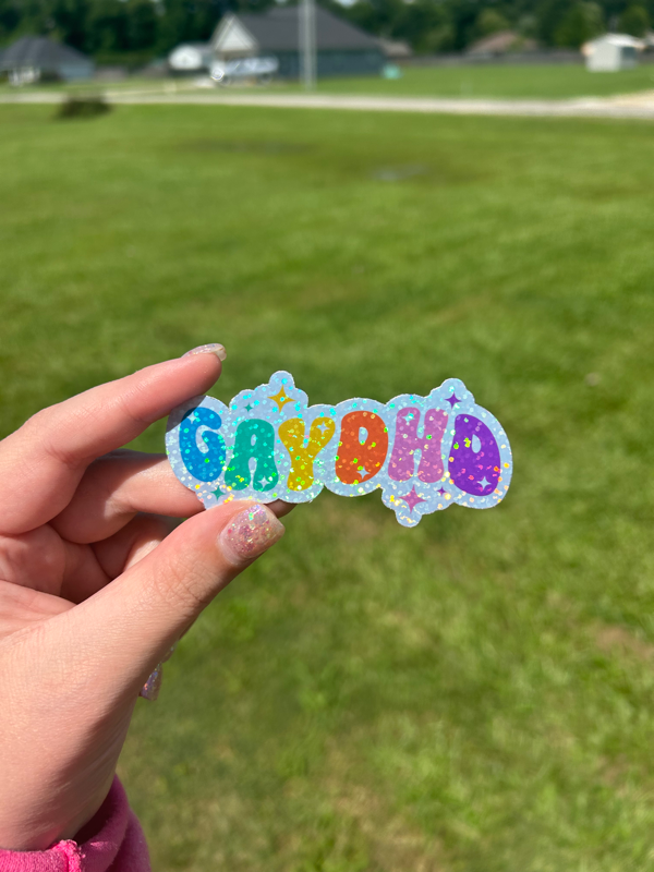 Gaydhd Sticker | Toadily Handmade
