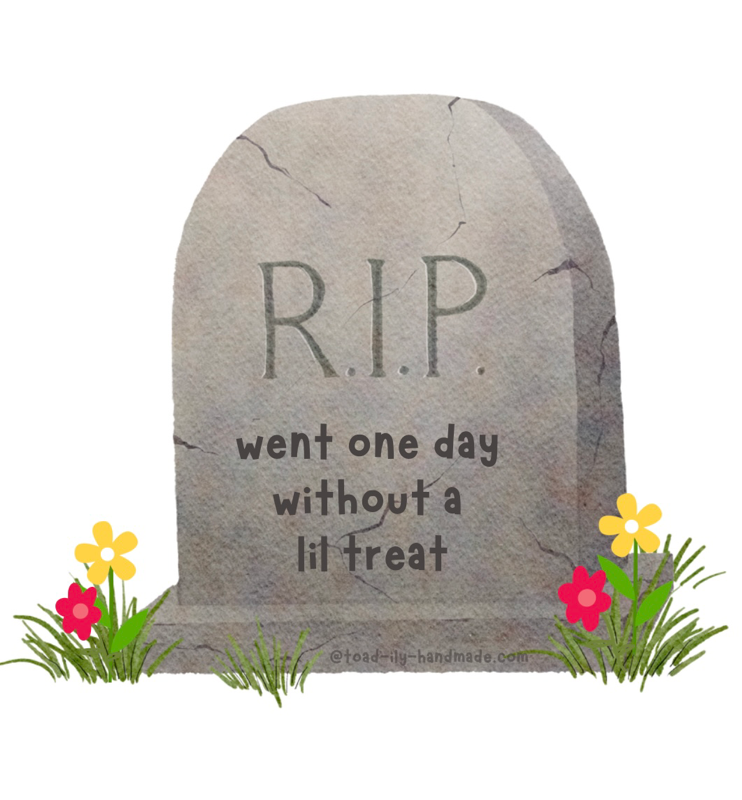 Lil Treat waterproof Sticker | Toadily Handmade