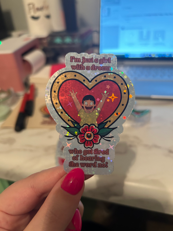 Gene Sticker | Toadily Handmade