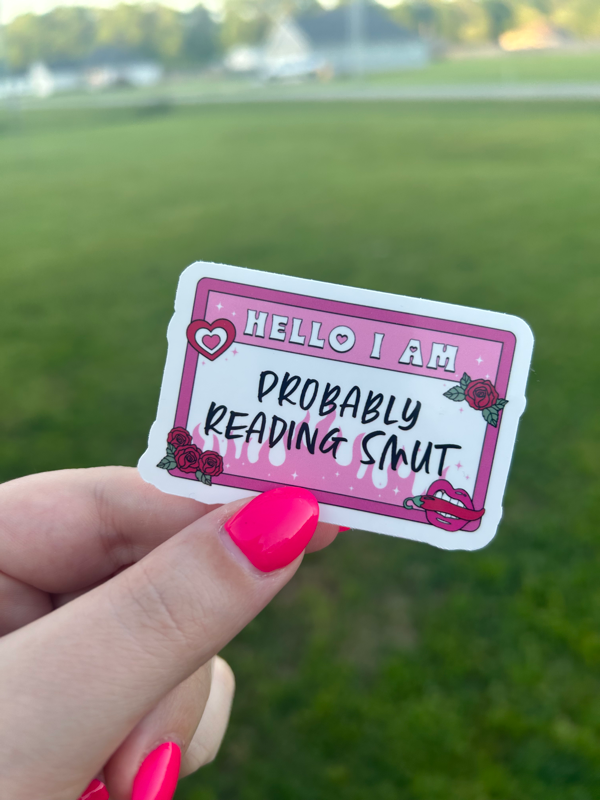 Hello I Am Sticker | Toadily Handmade